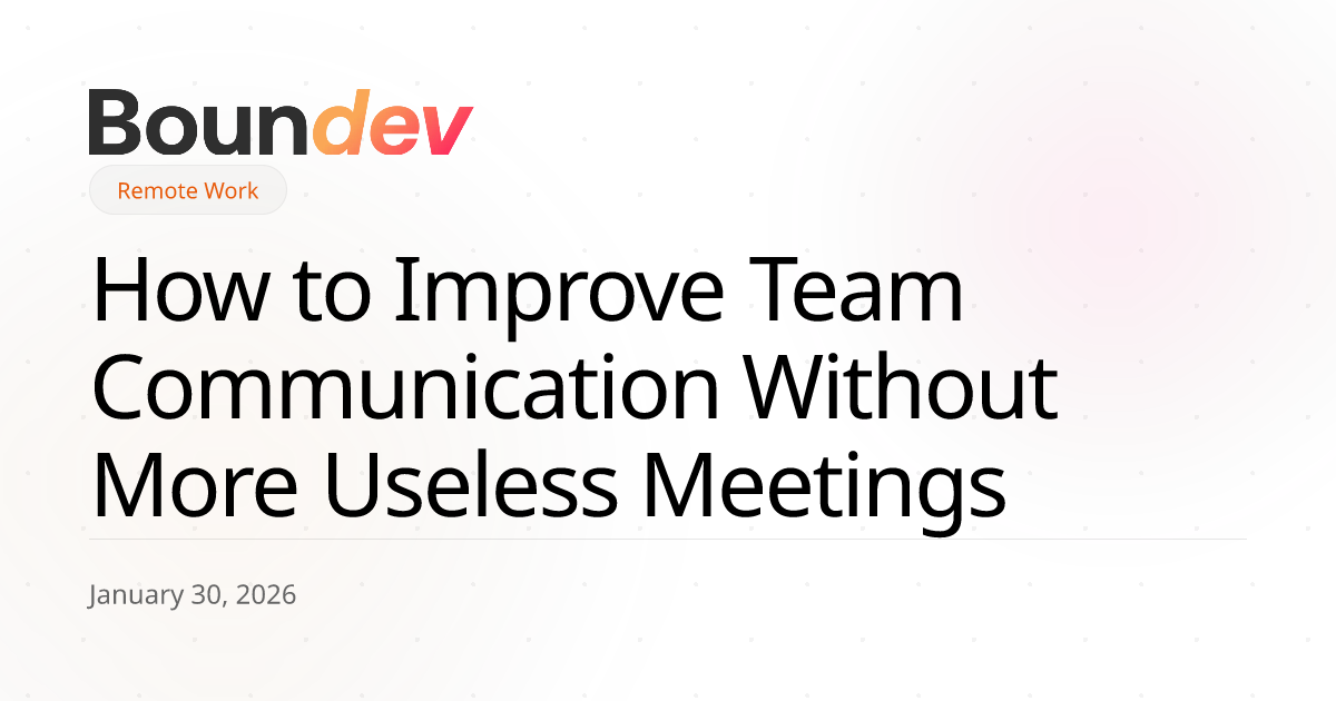 How to Improve Team Communication: Practical Guide